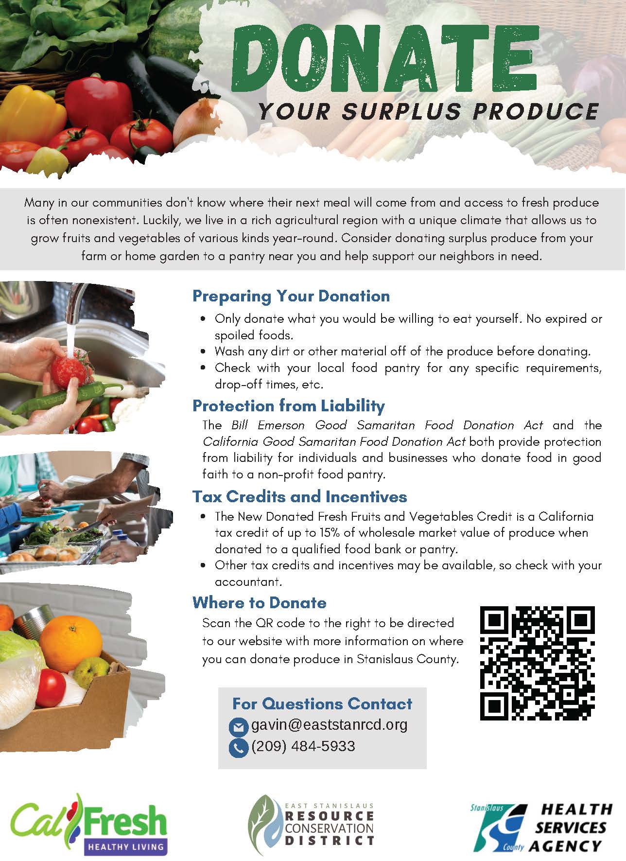 Homegrown Bounty? Donate it! - The Greenery Nursery